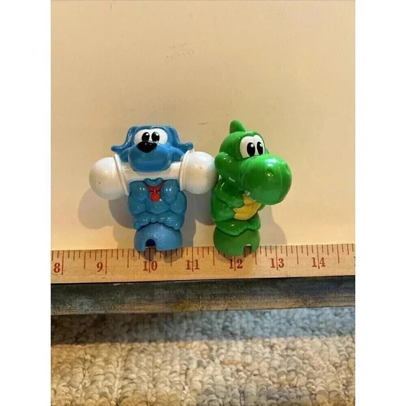 Fisher-Price | Toys | Fisher Price Pop Onz Blue Dog And Green Dinosaur ...